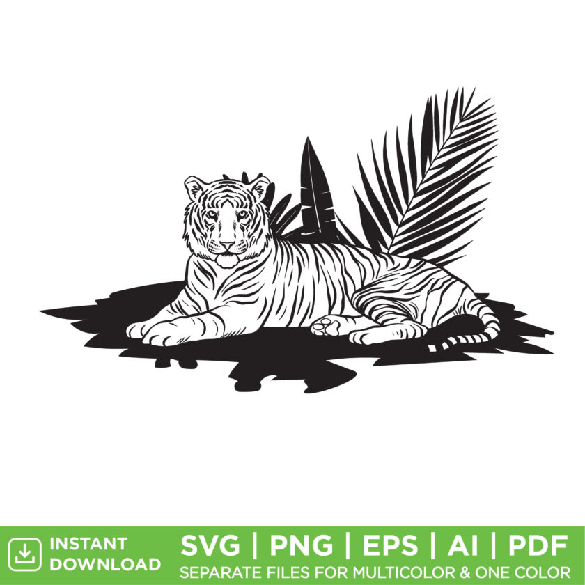 Tiger - Rgembroiderydesigns