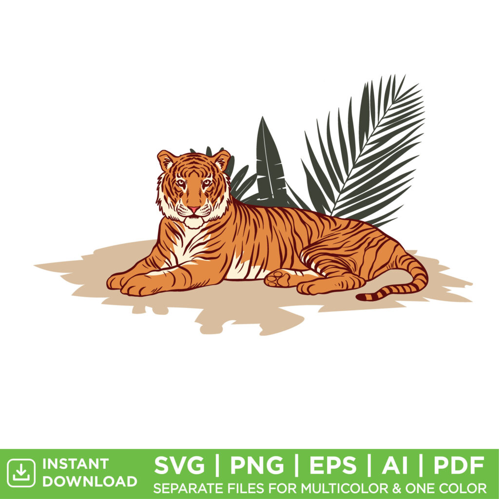 Tiger - Rgembroiderydesigns